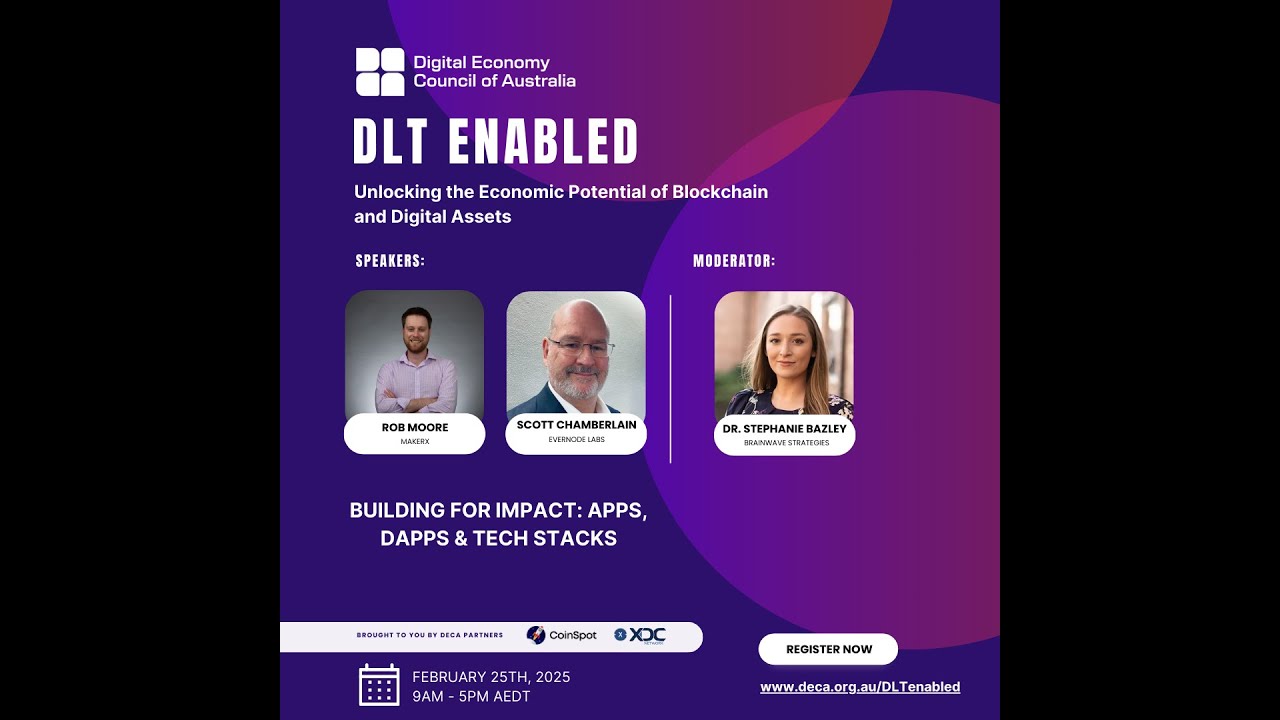 DLT Enabled 2025 - Building for Impact: Apps, Dapps & Tech Stacks - YouTube