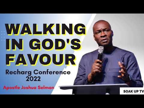 Walking In God's Favour | recharge conference | Apostle Joshua Selman - YouTube