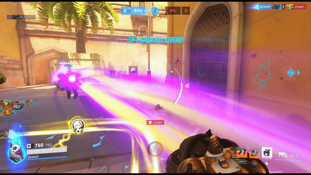 Won Compettive Match With 0 Death In Overwatch 2 | Bossplays - YouTube