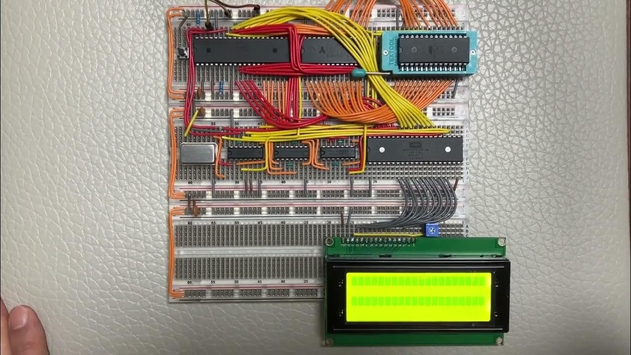 Breadboard 6502 (03) - YouTube