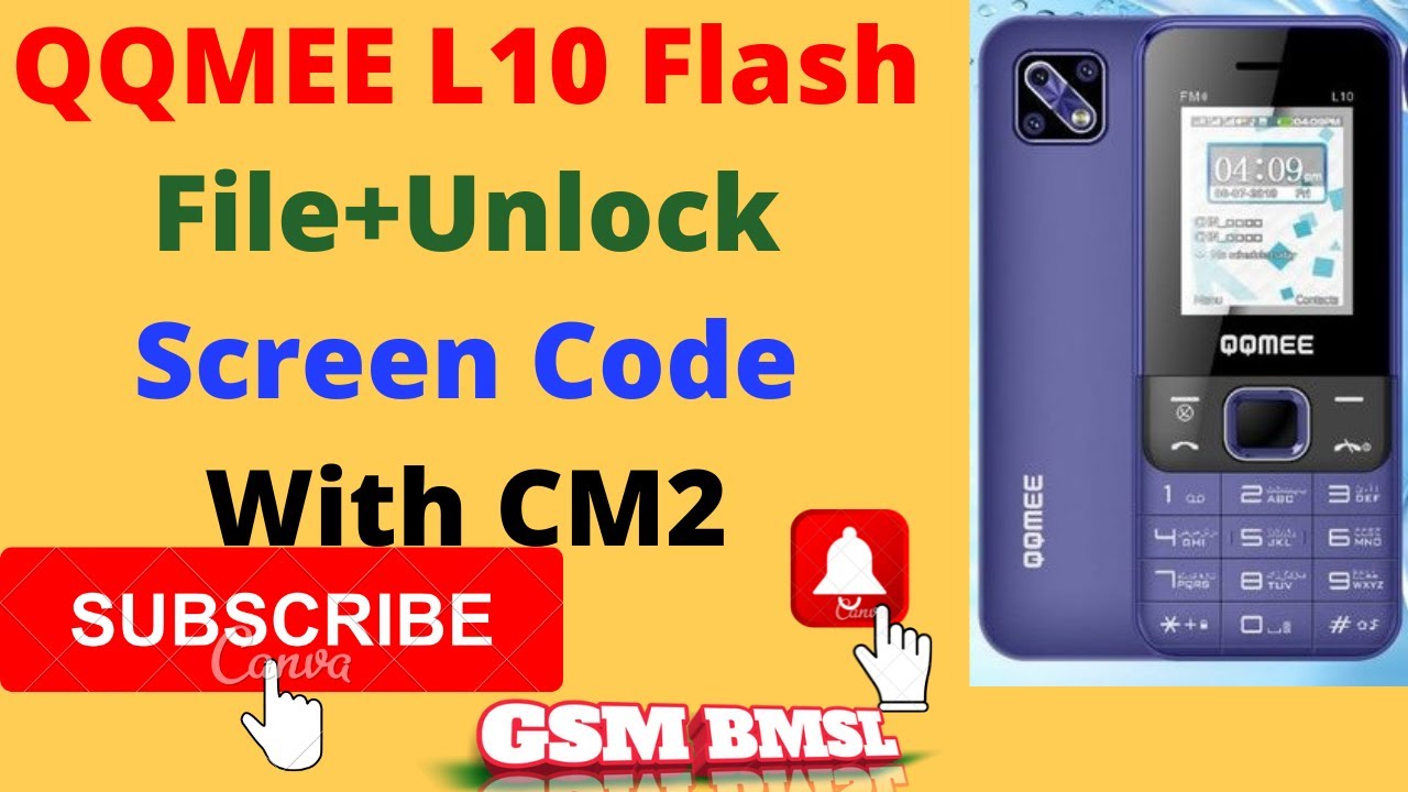#QQMEE #L10 #Flash #File #Remove Code By #Cm2 1 Click - YouTube