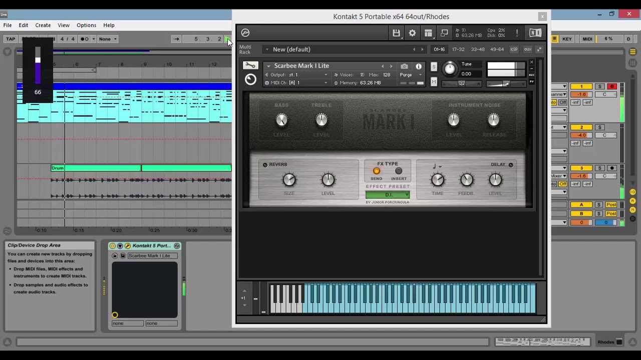 Scarbee Mark I Lite - Groove (Kontakt/Ableton) - YouTube