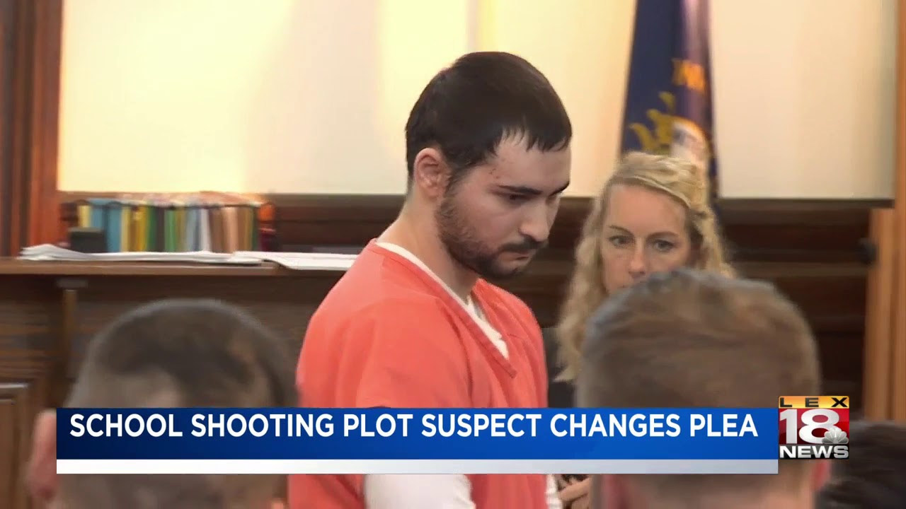 School shooting plot suspect changes plea - YouTube
