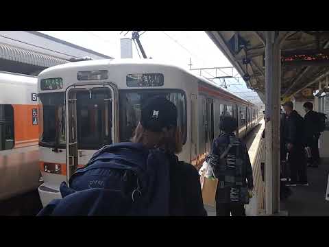 313系B504編成中津川到着 - YouTube