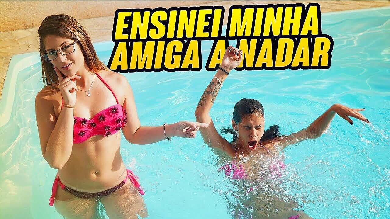 Ensinando A Ana Mosconi A Nadar Youtube