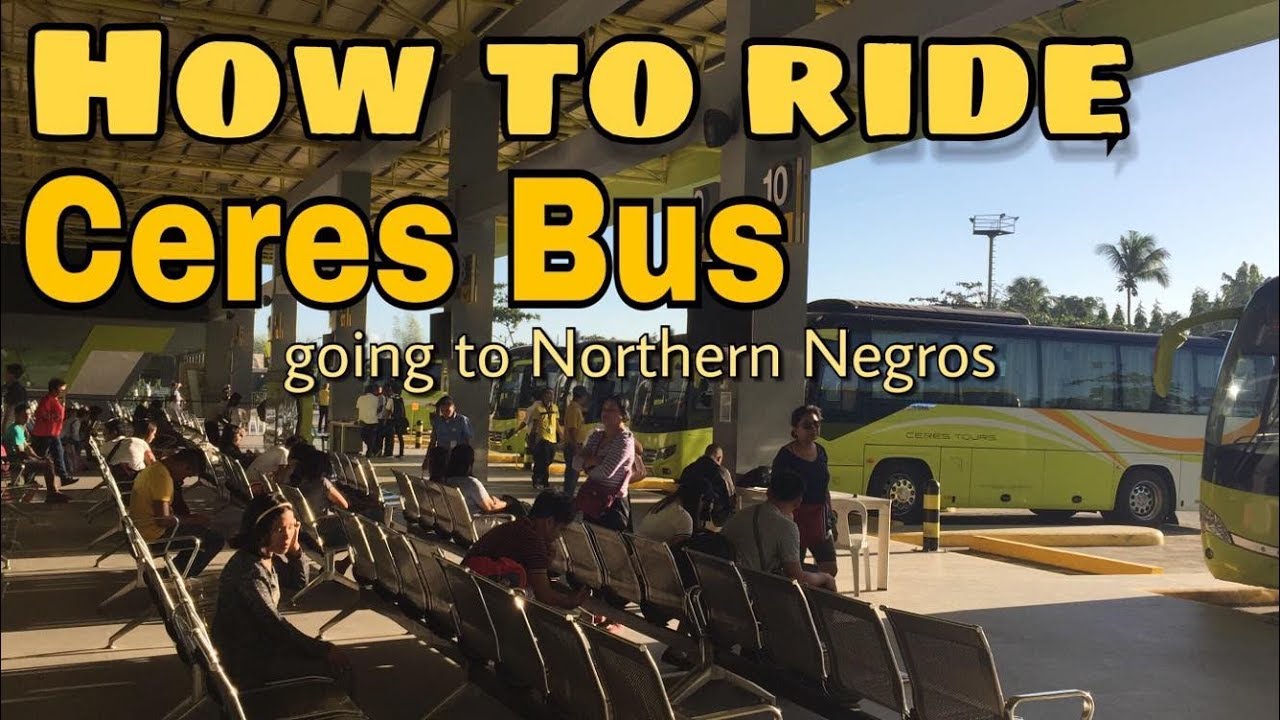 How to ride a Ceres Bus | How to go to Lakawon Island - YouTube