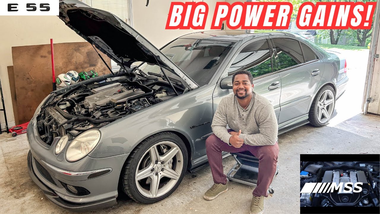 Waking Up The Beast! E55 AMG ECU Tuning The Mercedes Swap Shop! - YouTube