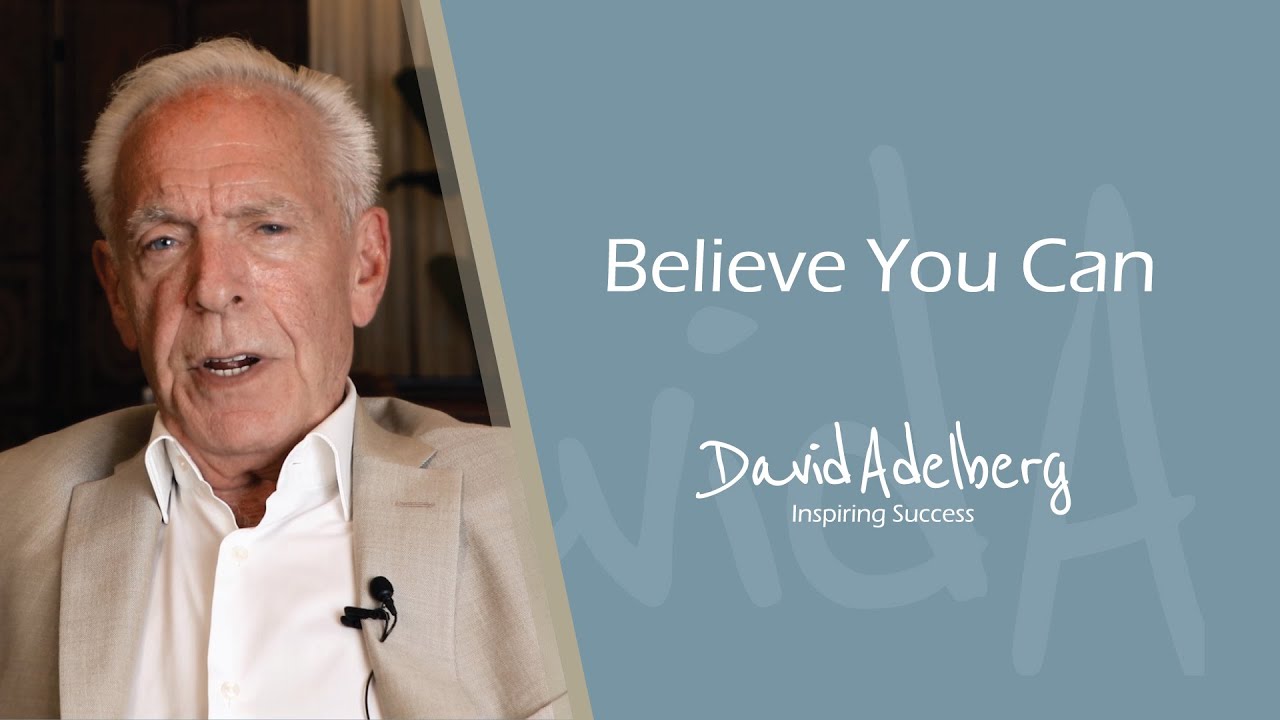 David Adelberg - Believe You Can - YouTube