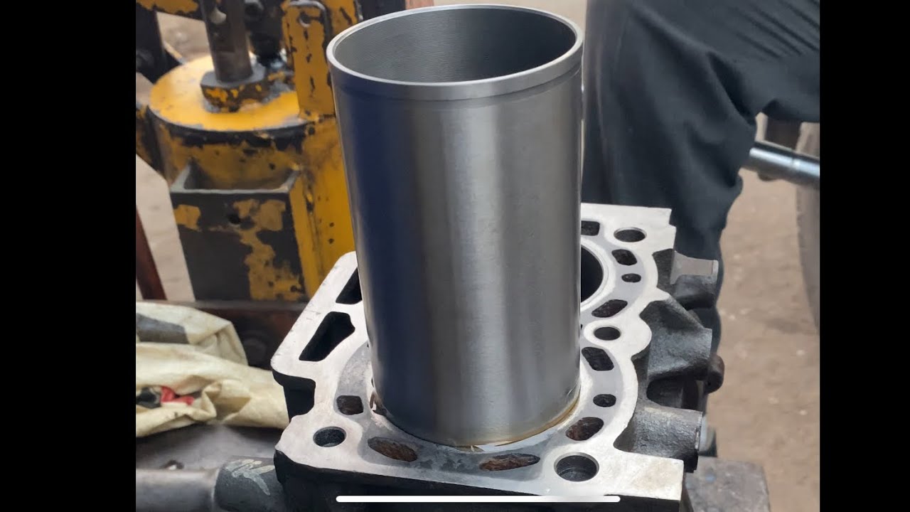 Tata Ace 2cylinder Liner Fitting #2cylinder #tataace #sleevs #liner # ...
