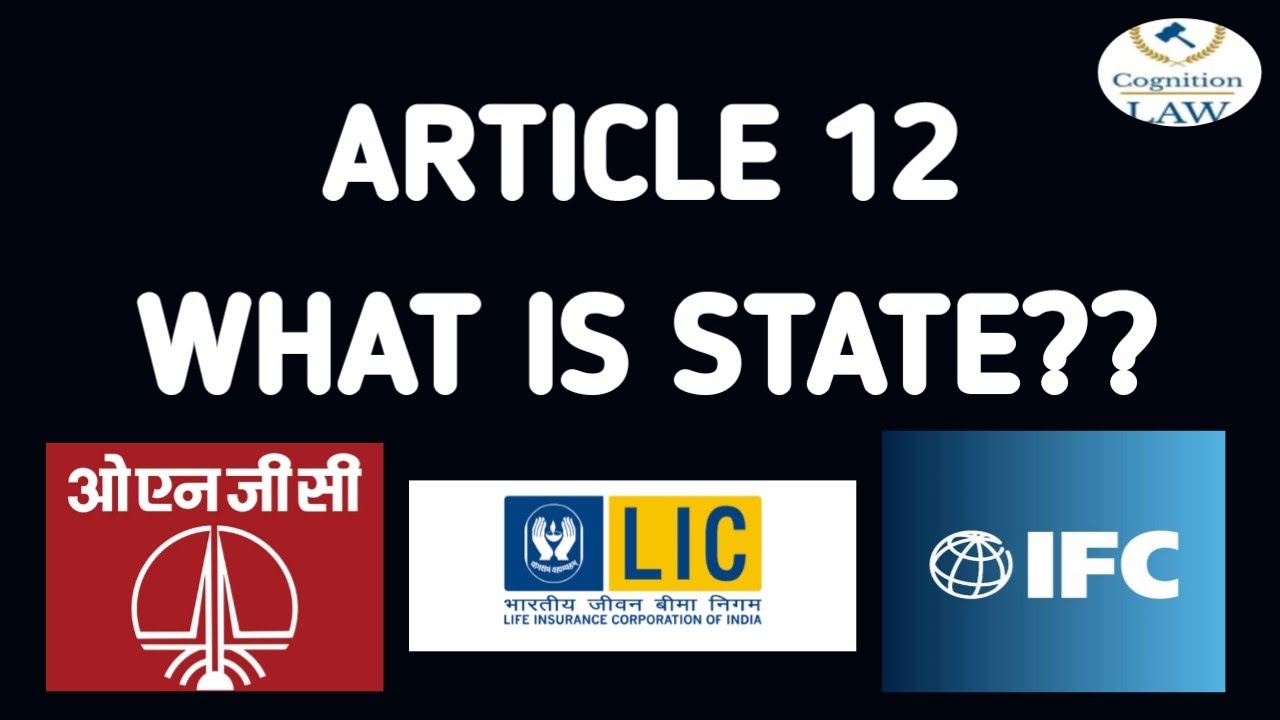 ARTICLE 12| STATE| LIST OF OTHER AUTHORITIES| CASES - YouTube