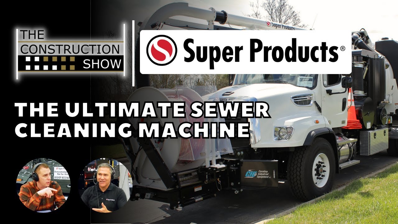 The Ultimate Sewer Cleaning Machine ft. Super Products - YouTube