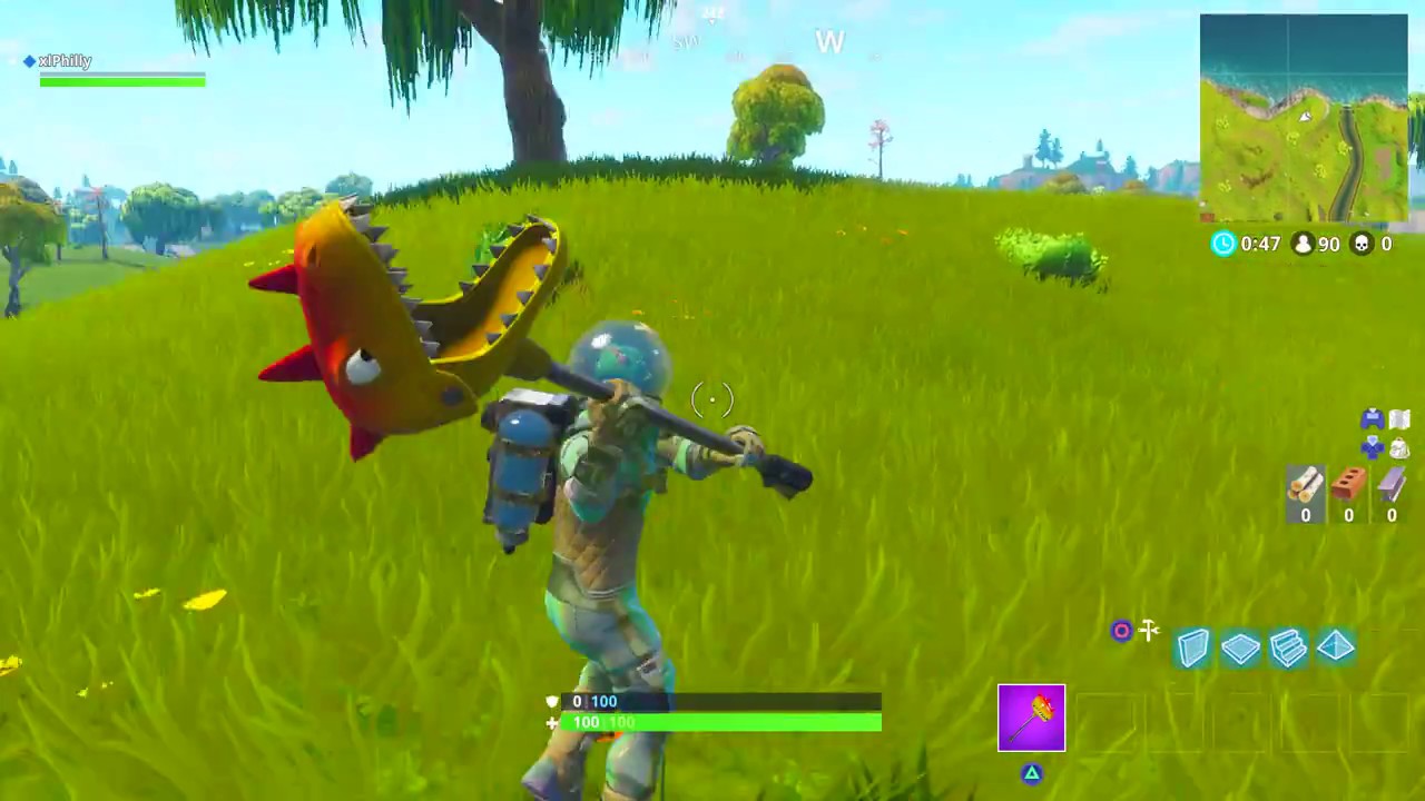 *NEW* BITEMARK FORTNITE PICKAXE SOUND EFFECTS AND GAMEPLAY ...