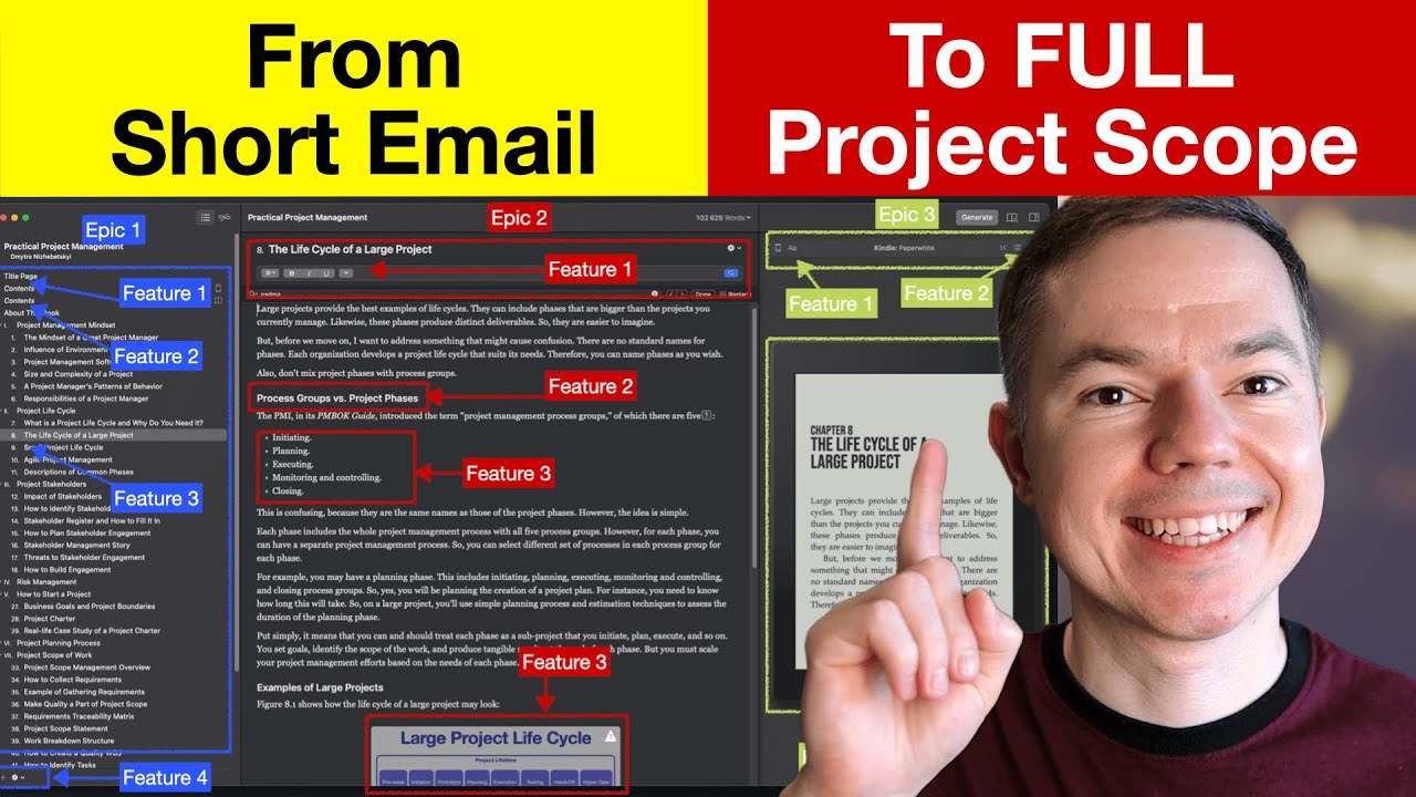 Project Scope Example: From short note to a FULL Scope - YouTube