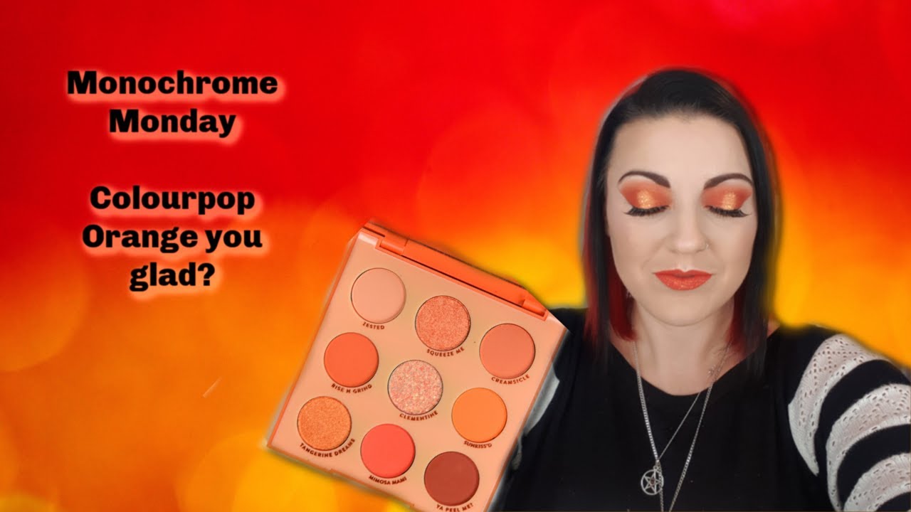 Monochrome Monday orange - YouTube