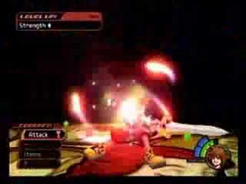 kingdom hearts 1 first boss battle - YouTube