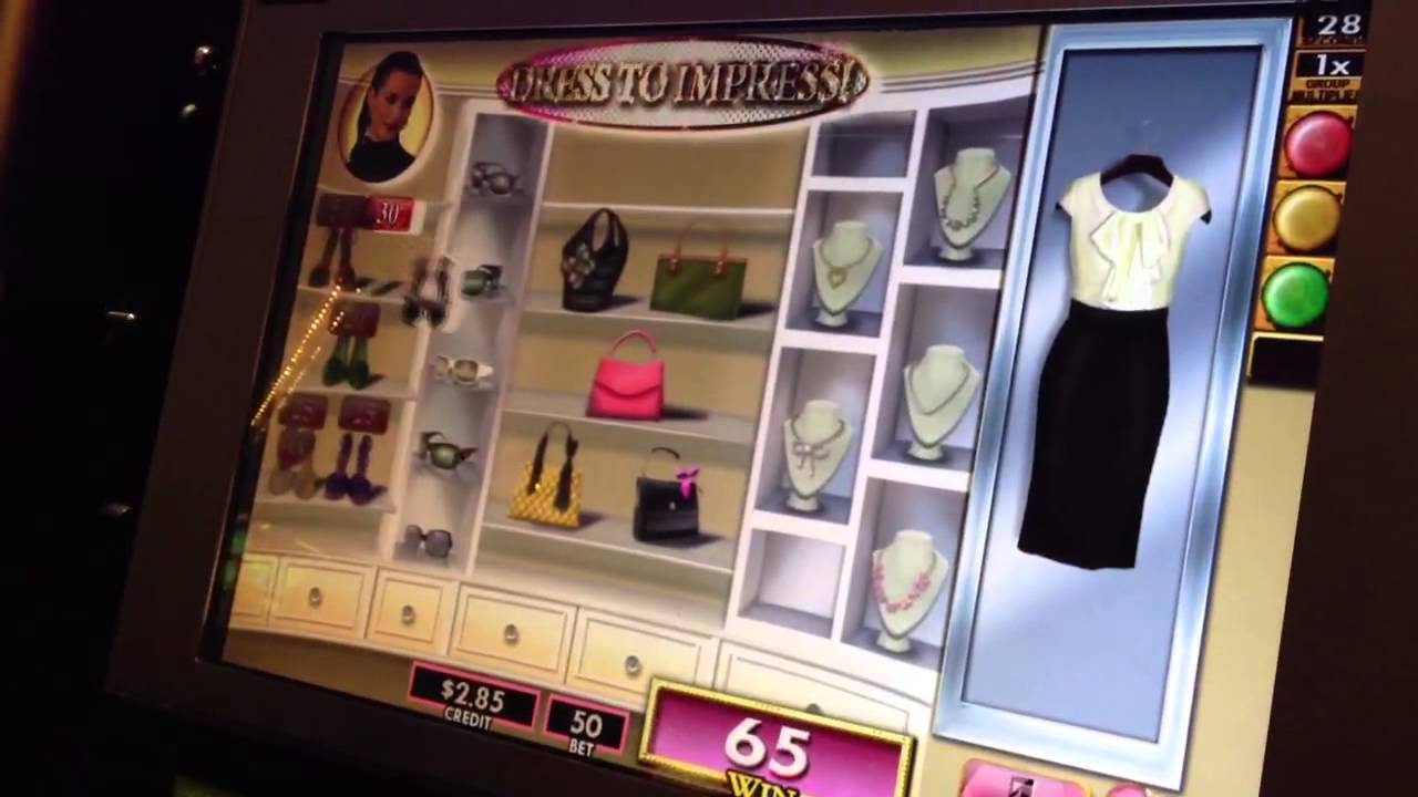 Sex and the City Slot machine Dress to Impress Bonus games - YouTube