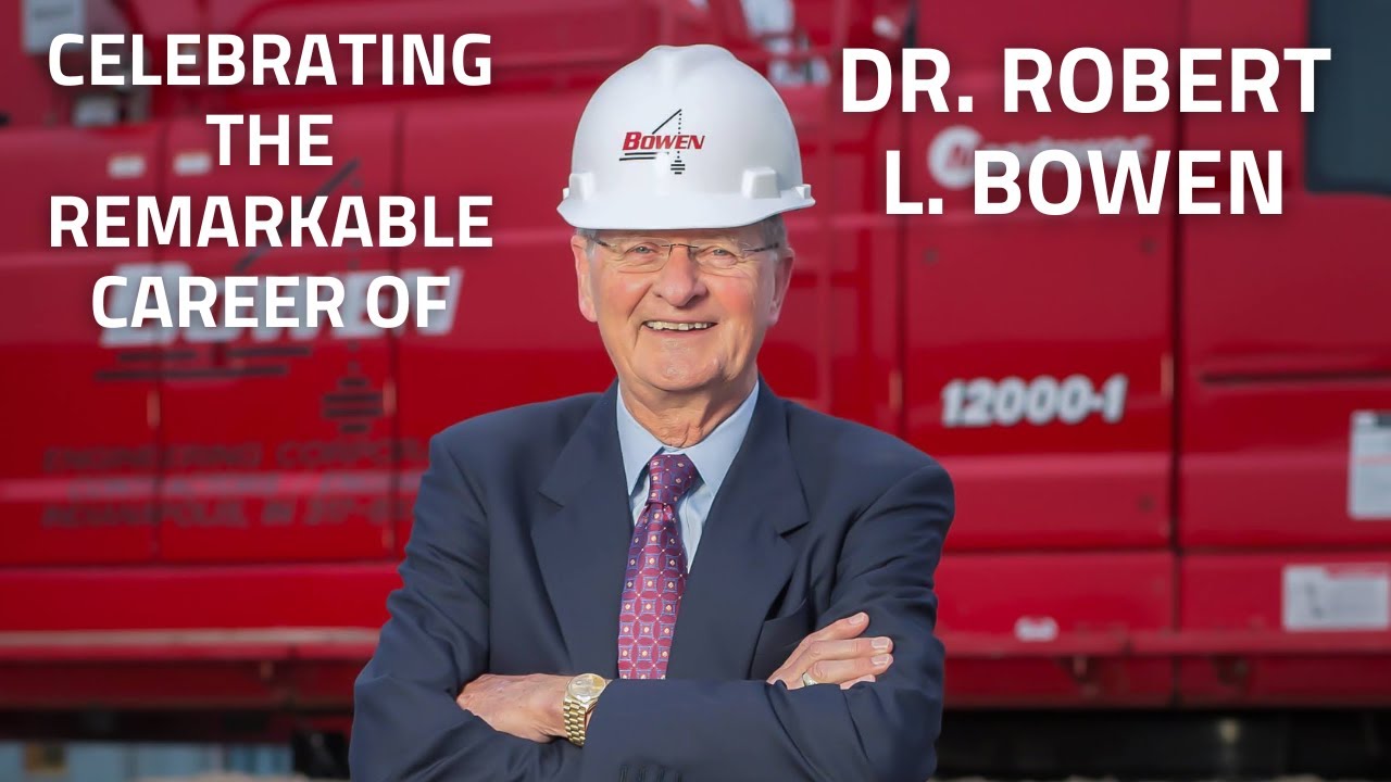 Celebrating the Remarkable Career of Dr. Robert L. Bowen ...