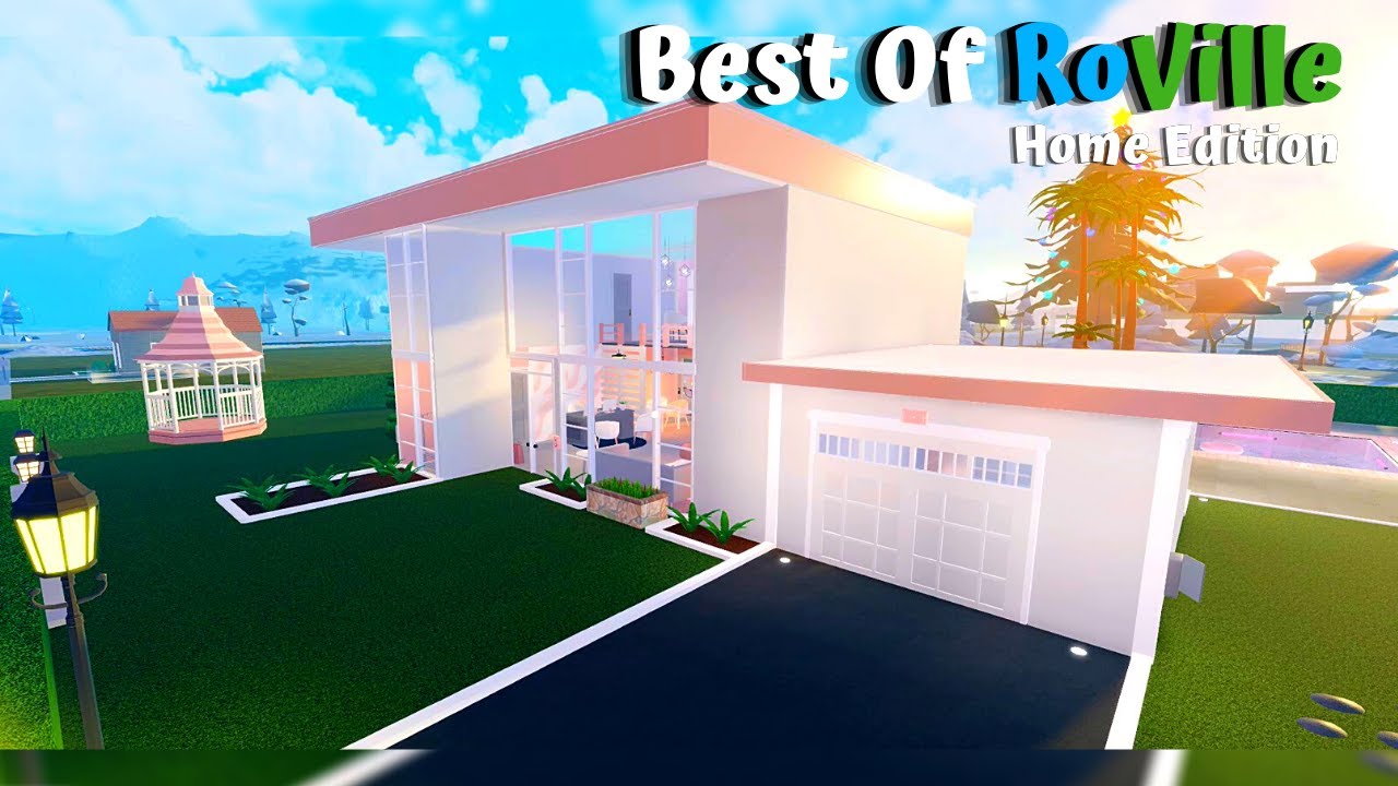 🏡 Modern loft house || Best Of RoVille - Home Edition With House Code ...