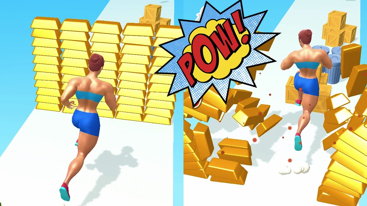 💪Muscle Race 3D🤼 | New Game Update | All Levels | Android, ios | New ...