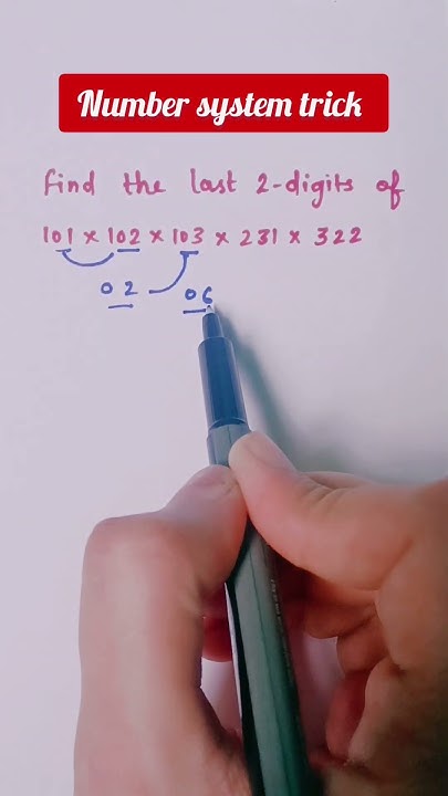 Last 2 digits short trick | How to find last two digits🔥💯 #shorts #ssccgl #sscchsl #ssc - YouTube