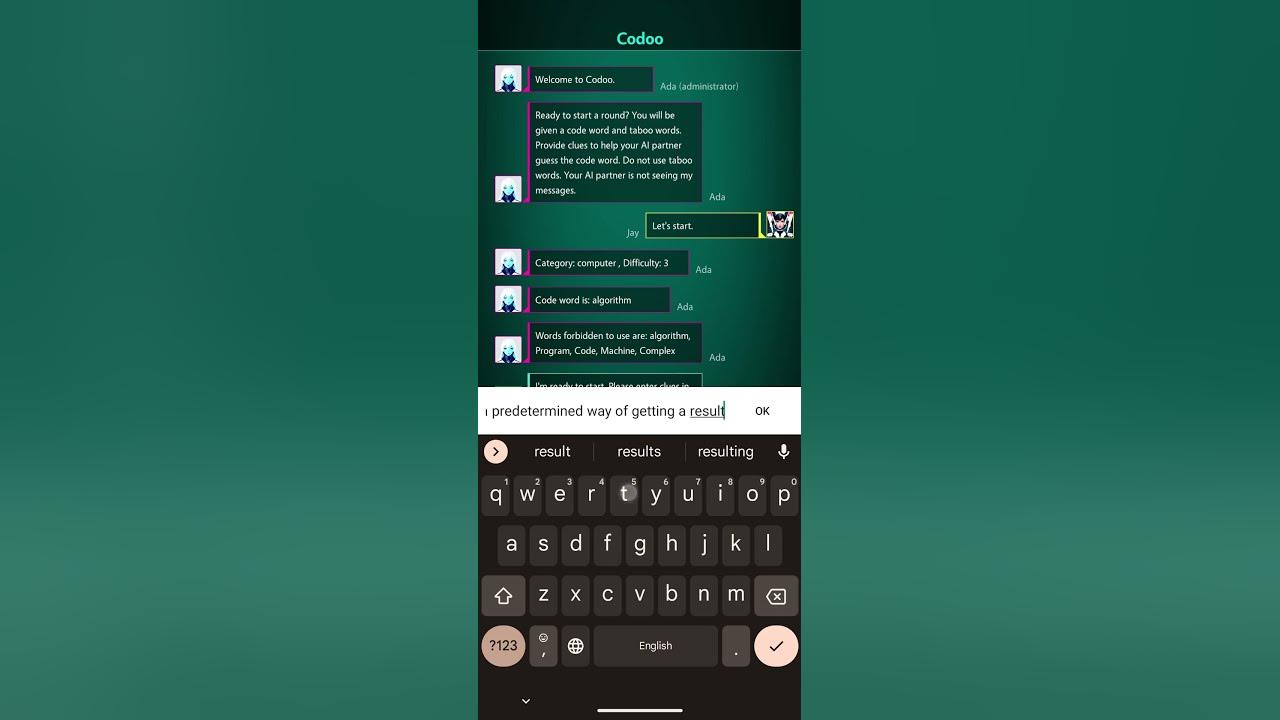 Codoo - AI-powered word game - YouTube