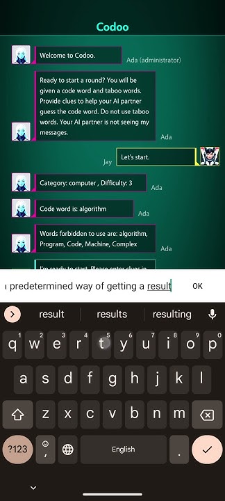 Codoo - AI-powered word game - YouTube