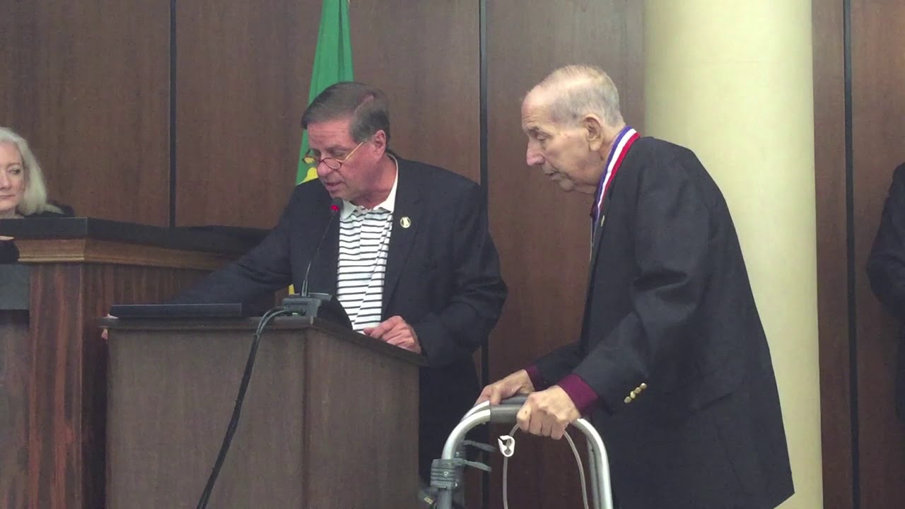 City of Gadsden - Fred Sington Proclamation - YouTube