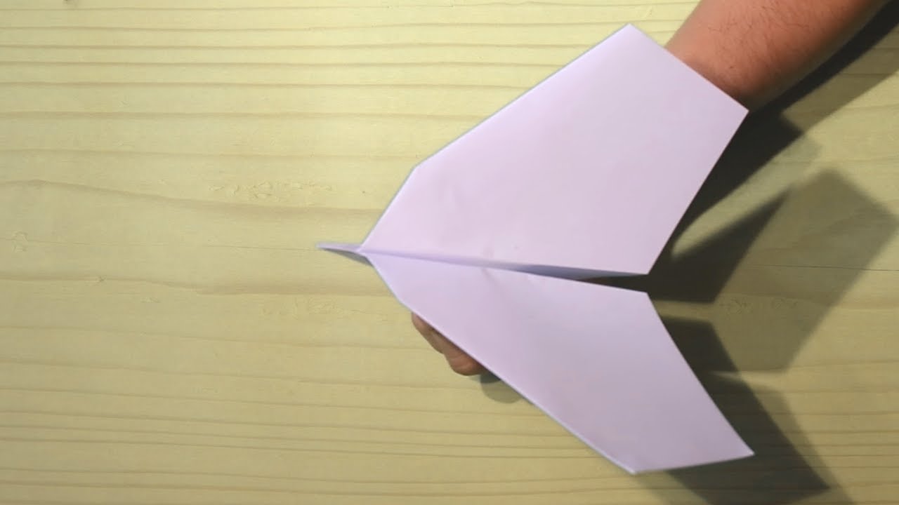 How to Make a Air Hopper Paper Airplane - YouTube