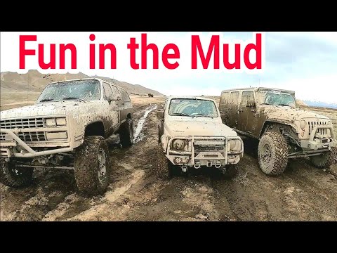 Mudding Fun in the Chevy Suzuki and Jeep - YouTube