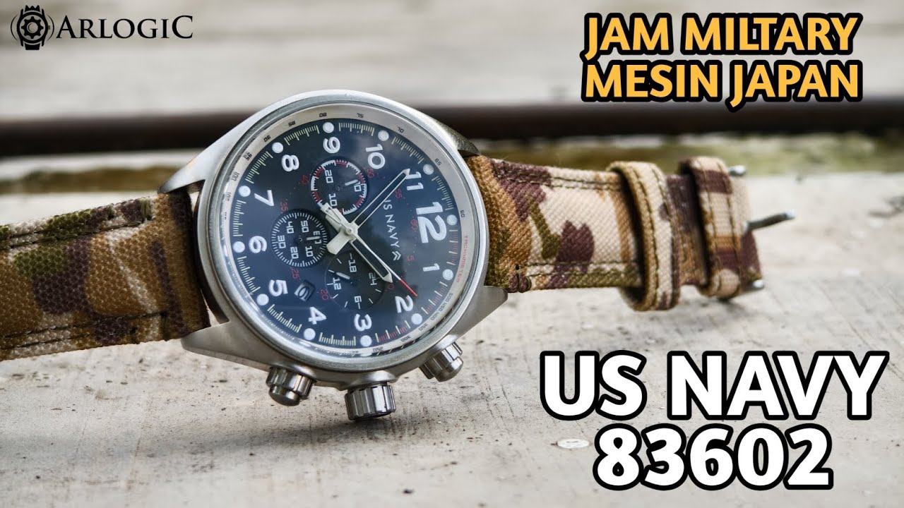 REVIEW JAM TANGAN US NAVY 83602 | KEREN SIH TAPI??? - YouTube