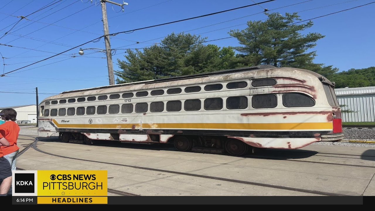 The "Terrible Trolley" undergoing full restoration - YouTube