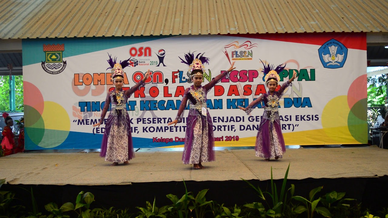 TARI LENGGANG CISADANE (SDS DASANA INDAH 2019) - YouTube