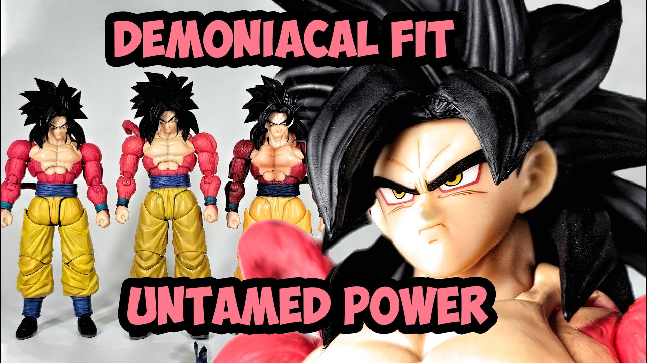 【DragonBall SHF Customs 3rd Party Figure】Demoniacal fit untamed power ...