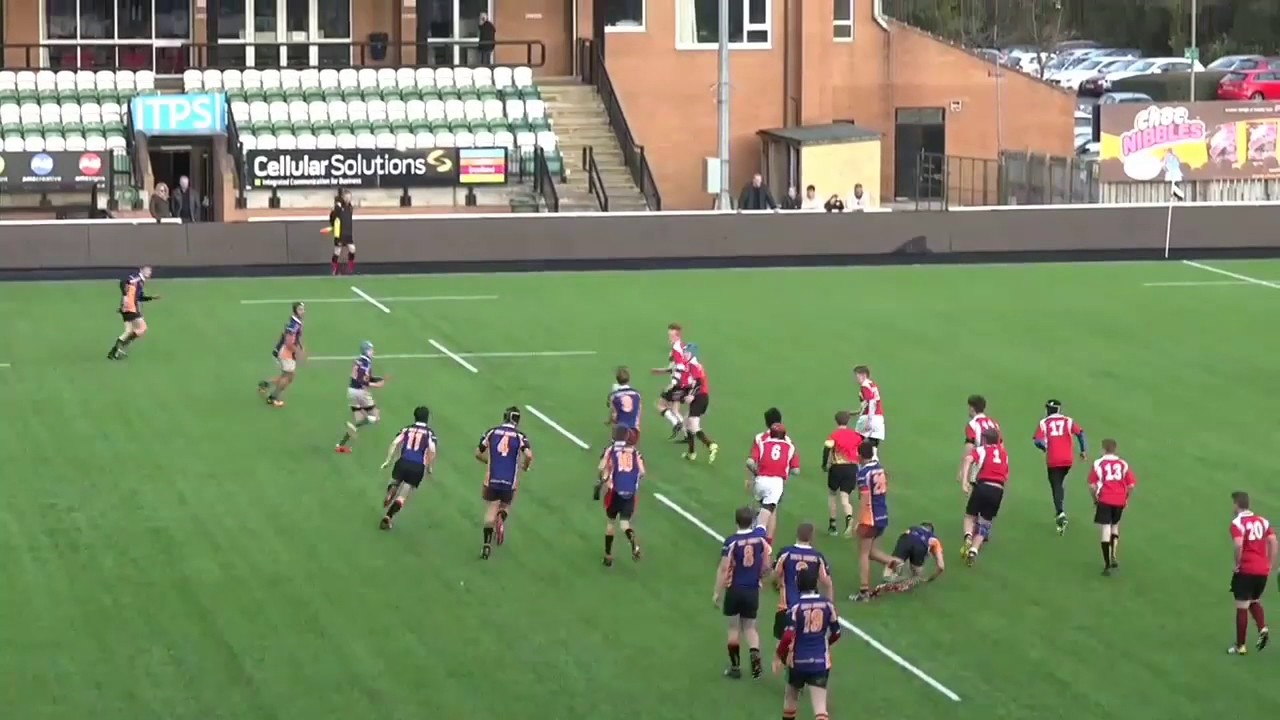 Rio Corkill Cumbria Rugby Union Newcastle Falcons - YouTube