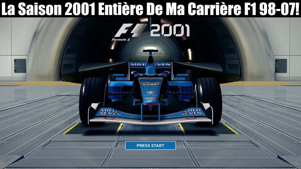 La Saison 2001 Entière De Ma Carrière F1 1998-2007! - YouTube