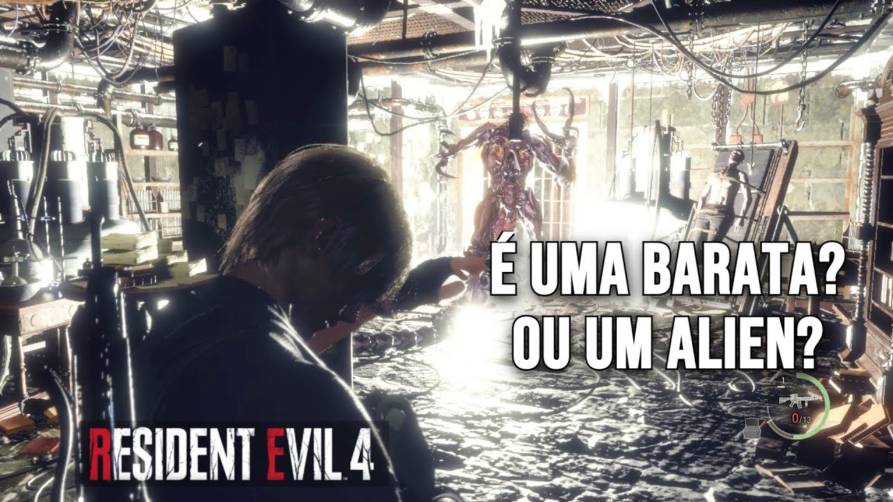 Resident Evil 4 Remake - GAMEPLAY CONTRA O ALIEN SINISTRO | 4K 60fps # ...
