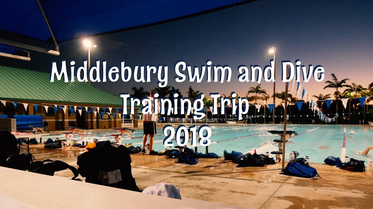 Middlebury Swim and Dive Training Trip 2018 - YouTube