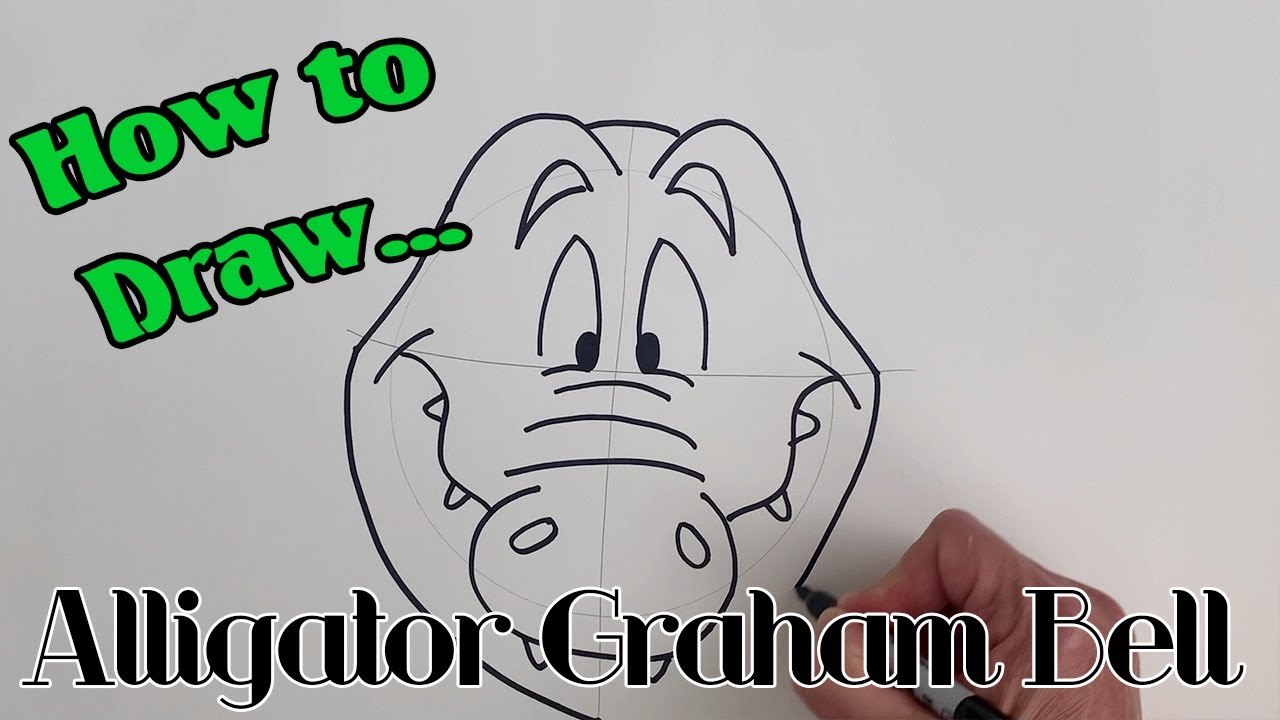 How to Draw hi·stories® Alligator Graham Bell with Author and ...