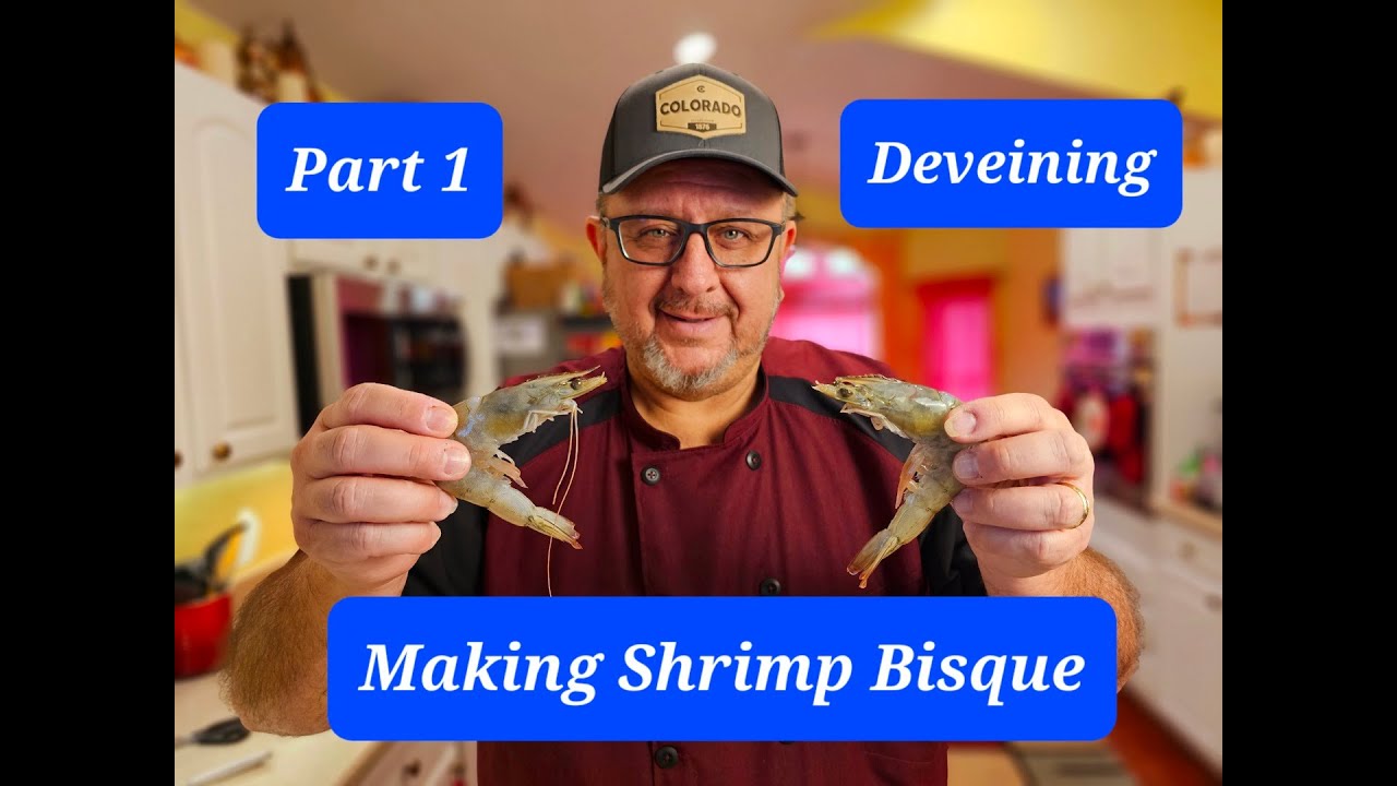 Part 1: How To Make Shrimp Bisque - Deveining Shrimp - YouTube