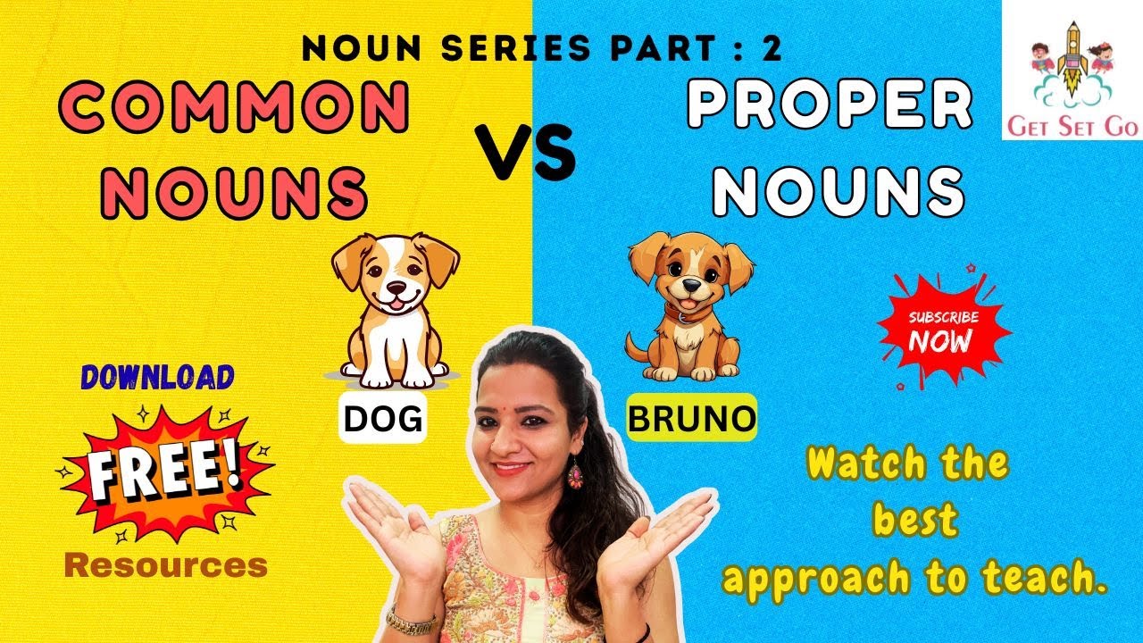 common and proper nouns ( with resources) #grammar #grammartips - YouTube