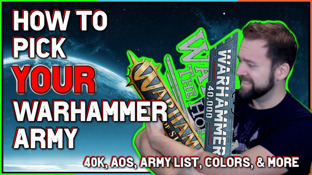 New to Warhammer? How to pick and build an army that suits YOU (AoS ...