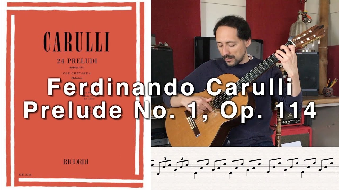 Carulli - Prelude No. 1, Op. 114 - YouTube