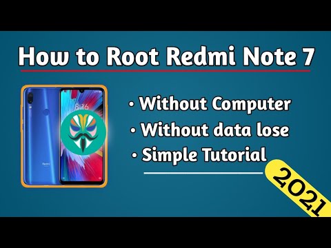 How to Root Redmi Note 7| Redmi Note 7 Root Kaise Kare| 2021 - YouTube