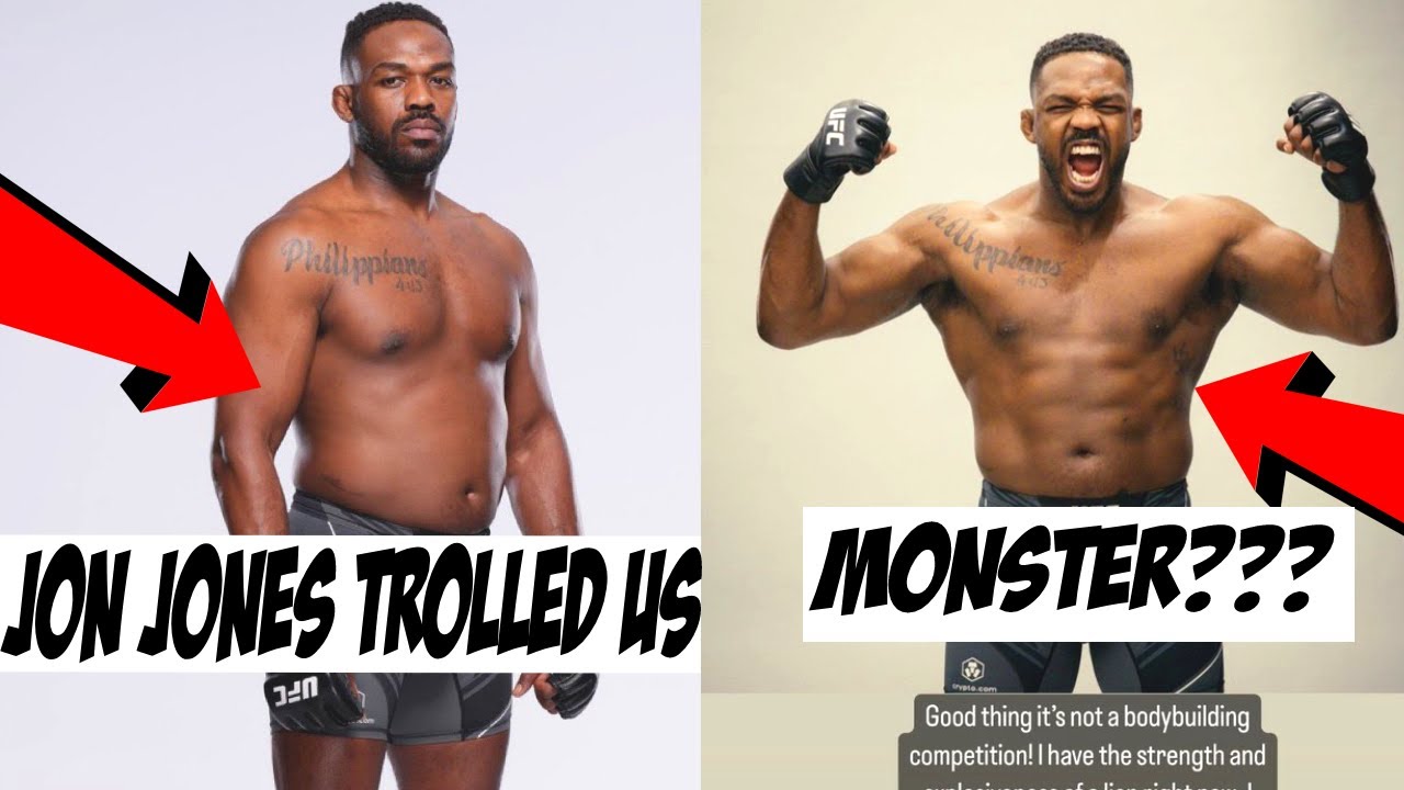 Jon Jones' New Heavyweight physique is a Mystery? Is he going in ...
