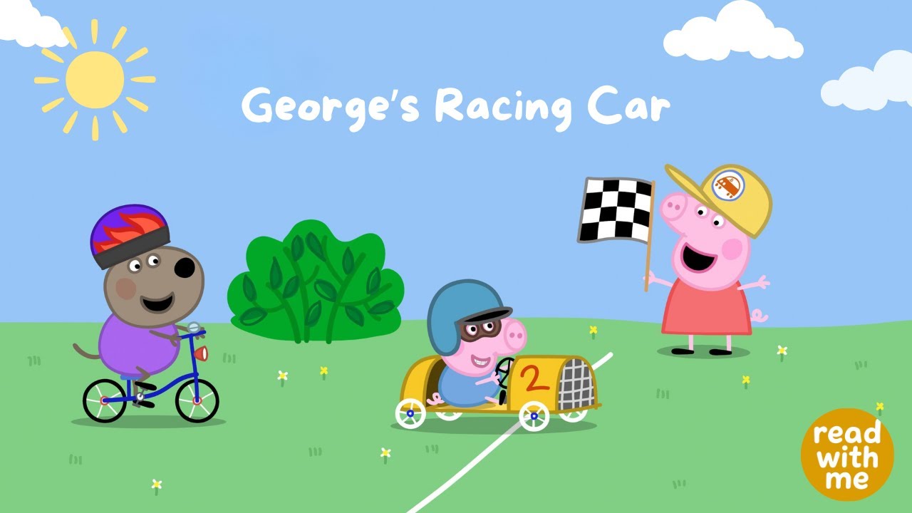 🚗 Zoom into Fun with Peppa Pig: George’s Racing Car — a hilarious ride ...