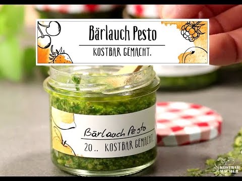 KOSTBARMACHER-Rezept: BärlauchPesto