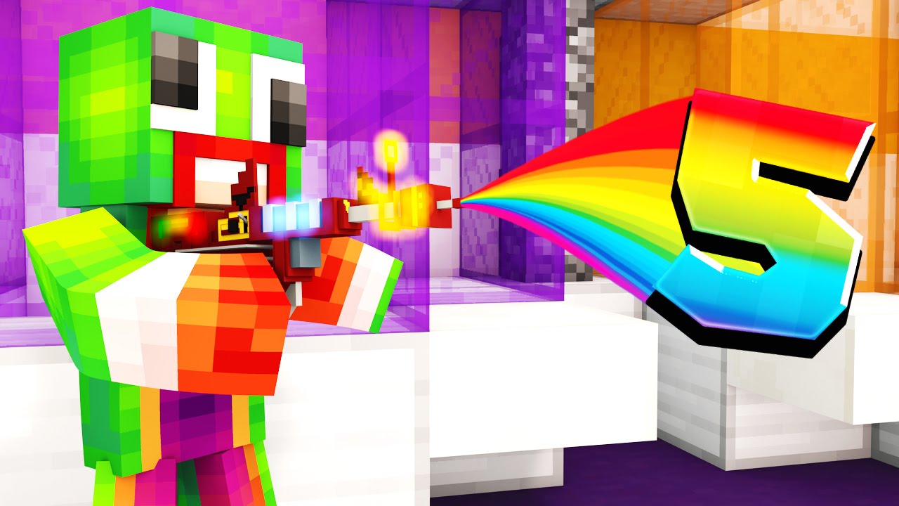 5 SUPER POWERFUL MINECRAFT WEAPONS! - YouTube