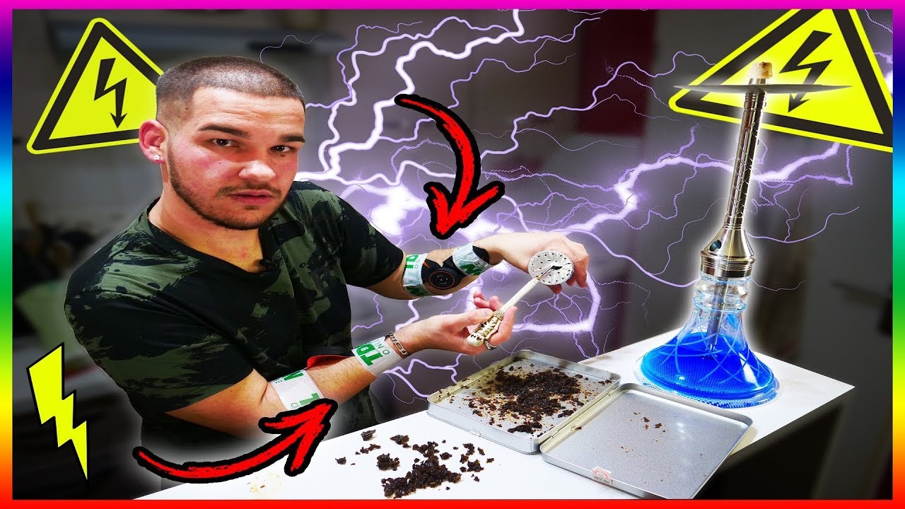 PRÉPARER UNE CHICHA AVEC DES ÉLECTRODE ÉLECTRIQUE ! - YouTube