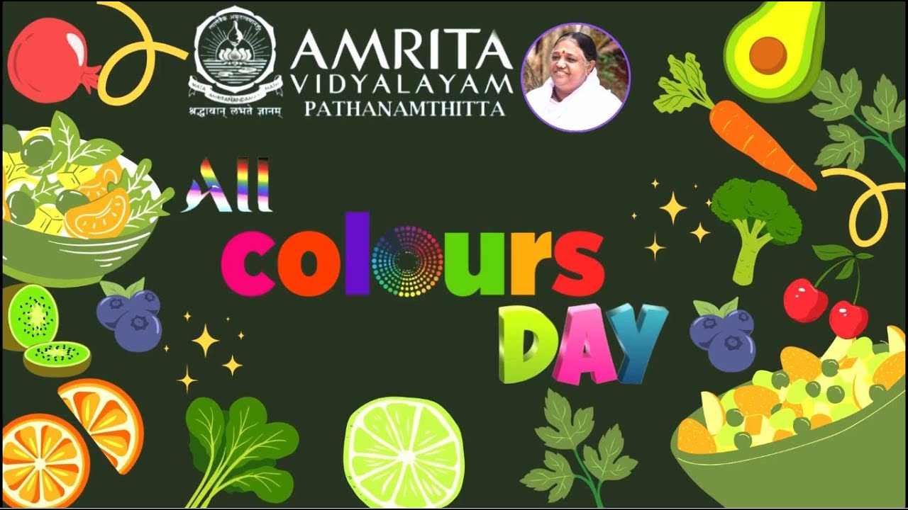 All Colours Day Celebrations | AmritaVidyalayamPathanamthitta - YouTube
