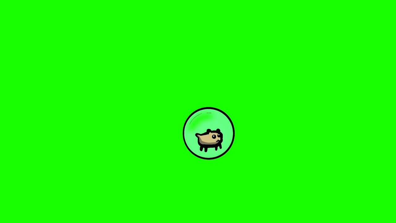 Among Us Pet Green Screens and Blue Screens - Hamster Ball - YouTube